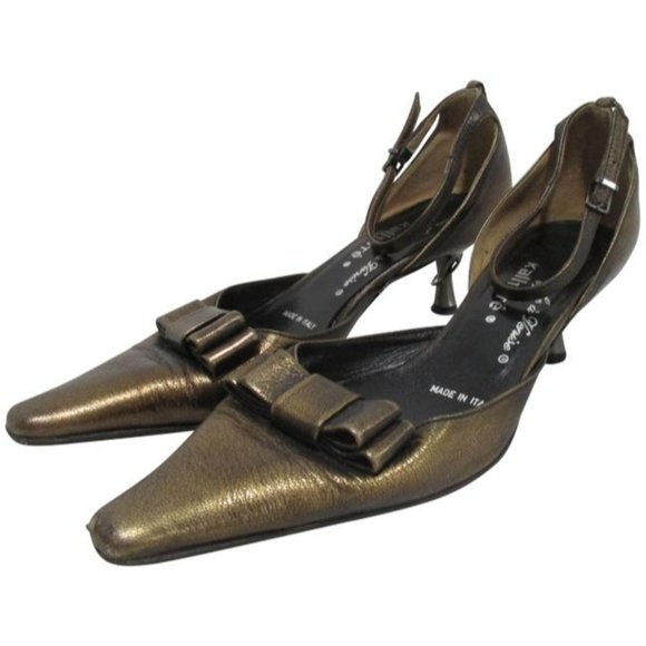 Kallisté | Shoes | Kalliste Bronze Metallic Von Dimanche A Venise ...